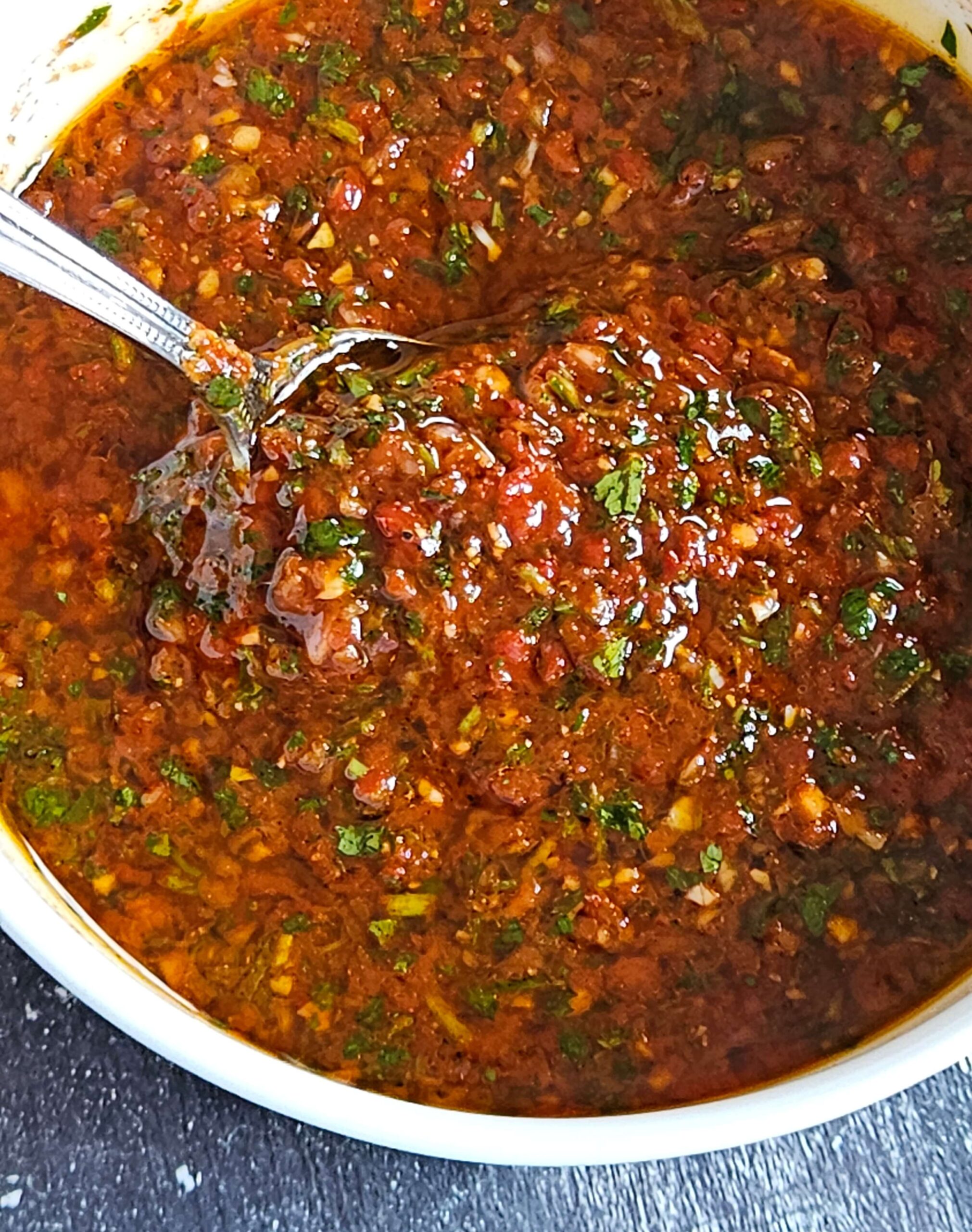 Easy Red Chimichurri Recipe For Steak, Chicken & More